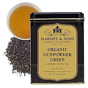 Harney & Sons Organic Gunpowder Green, Loose leaf 8 ounce tin