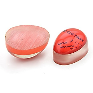 Kitchen Gadget Hot Magic Color Changing Egg Rite Egg Timer Time Cook Boil Eggs Thermometer, Set of 6