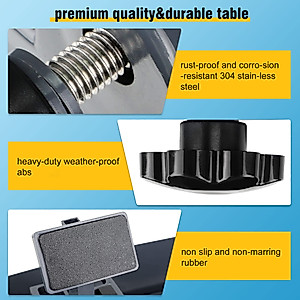 Hot Tub Tray, Hot Tub Drink Holder, Adjustable Hot Tub table, Hot Tub Table Tray with 2 Cup Holders, Nonslip Heavy-Duty Hot Tub Shelf for Aboveground Bathtub, Spa, Hot Tub Accessories for Adults