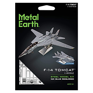Metal Earth F-14 Tomcat 3D Metal Model Kit Fascinations