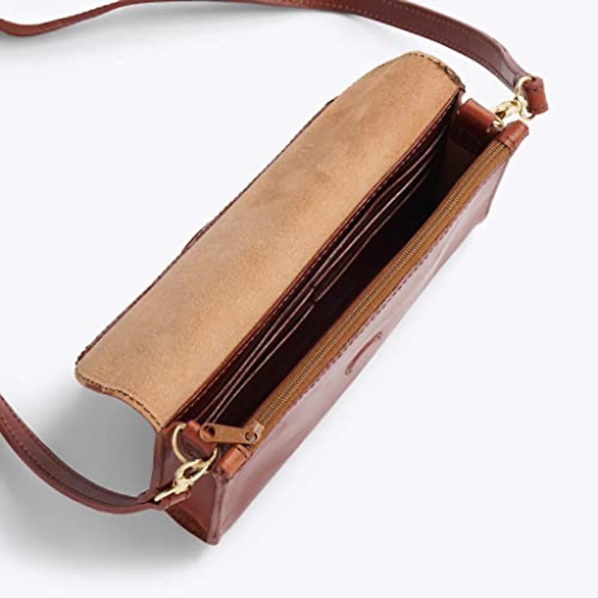 Nisolo Cleo Convertible Crossbody Bags - Leather Small Handbags Bags For Women - with Interior Wallet & Adjustable Strap