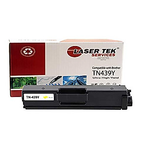 Laser Tek Services Compatible Toner Cartridge Replacement for Ultra High Yield Brother TN-439K TN-439C TN-439M TN-439Y. (Black, Cyan, Magenta, Yellow, 4-Pack)