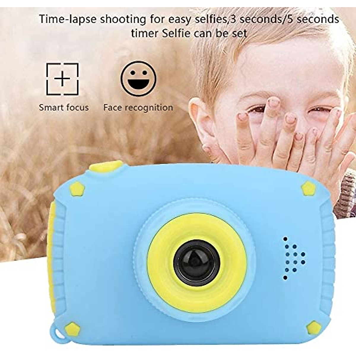 ETATOI Kids Camera for Girls and Boys,Children Camera Digital Video,Kid Camera 20.0MP Video, Kid Toys Gift for Birthday, for 3-12 Years Old (Blue)