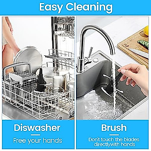 Replacement Blender Blade - 4 Blade Replacement for Ninja 64 oz 72 oz Food Processor Bowl CT682SP BL681A BL682 BL770 BL770AMZ BL772 BL910 BN600 BN601 BN800 BN801