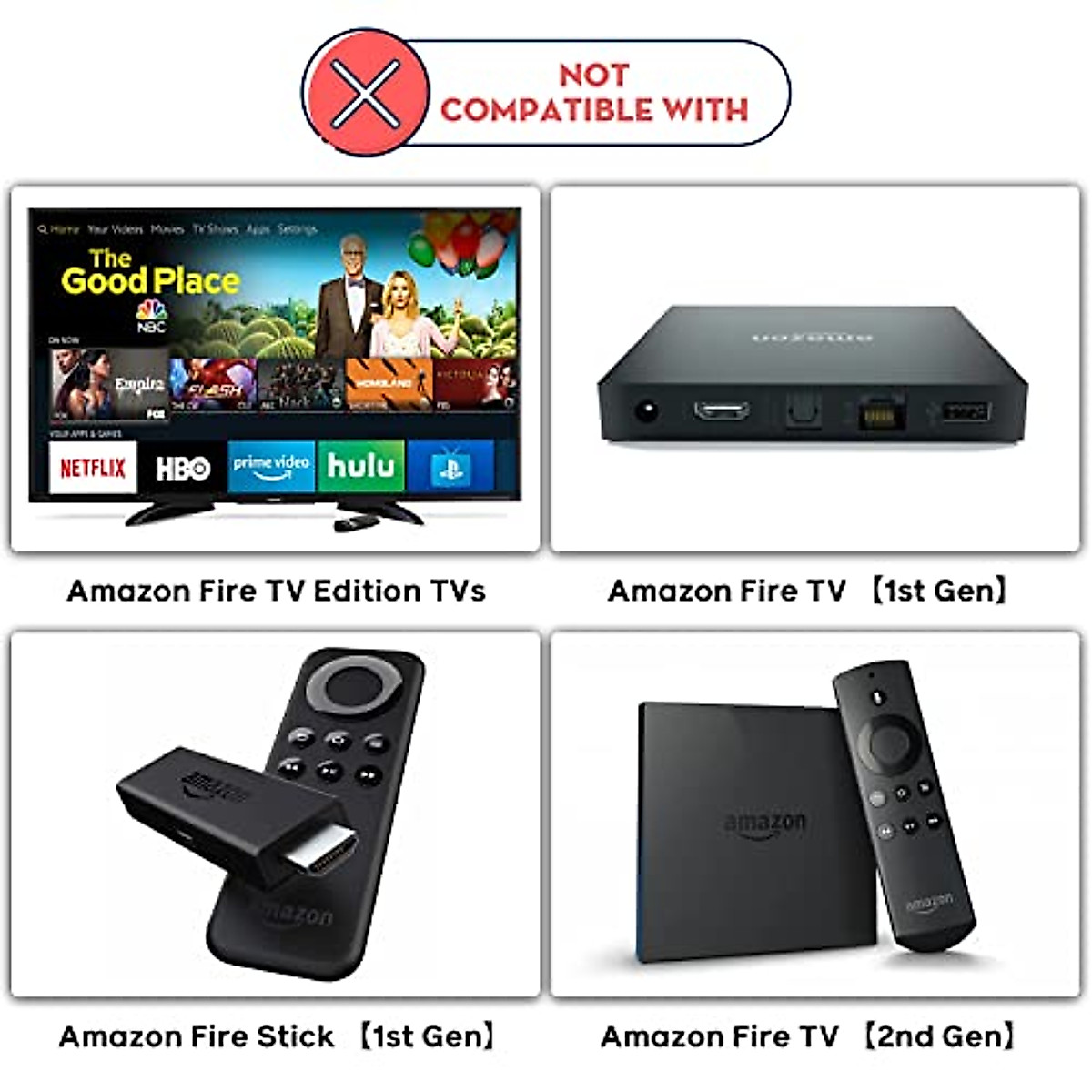 L5B83H Voice Remote Control Replacement for Fire TV Stick Lite,Fire TV Strick,Fire TV Cube
