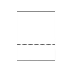 PrintWorks Professional 3 3/4" Perforated Paper, 500 Sheets, 20 lb, White (04331)