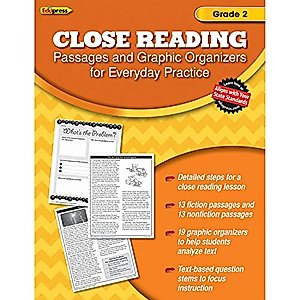 Close Reading Practice Book Grade 2: Grade 2