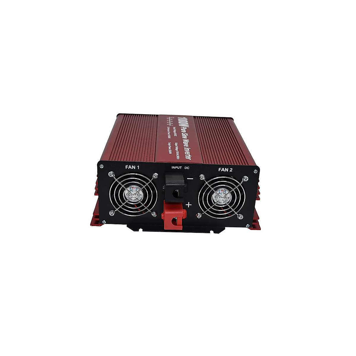 1000W Pure sine ave Power Inverter, Input DC24V Output AC110V 60Hz, with Dual Sockets, USB Output and LCD Wired Remote kit Ideal for 24V Solar System