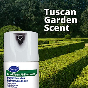 Diversey Good Sense Air Freshener - Instant Odor Neutralization For Any Indoor Space - Tuscan Garden Scent, 16 oz. (6 Pack)