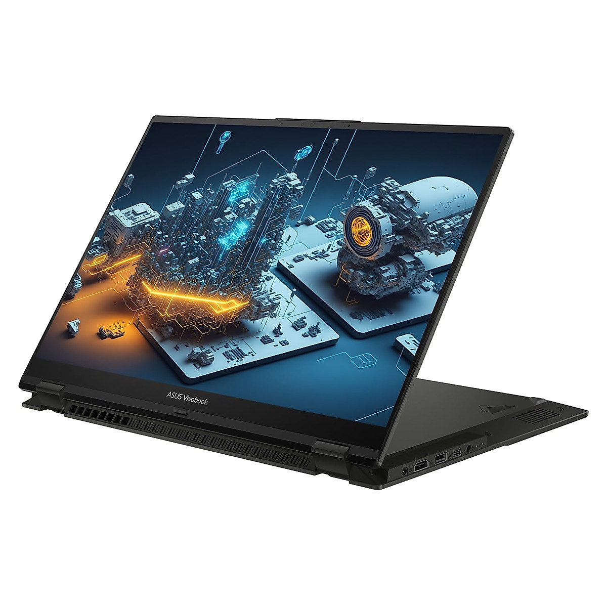 ASUS Business Vivobook S 16 Flip 2-in-1 Laptop, 16" WUXGA Touchscreen, Intel Core i9-13900H, 32GB SSD, 1TB SSD, Webcam, HDMI, Wi-Fi 6, Windows 11 Pro, Midnight Black