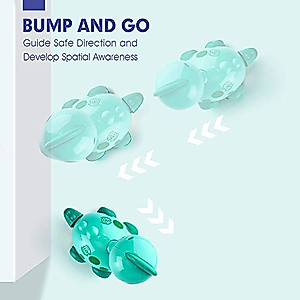 Baby Toys 6 to 12 Months Touch & Go Musical Light Infant Toys Baby Crawling Toys 6 Month Old Baby Toys 12-18 Months, Tummy Time Toys for 1 Year Old Boy Gifts Girl Toy, Baby Toddler Easter Toys Age 1-2