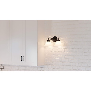 Design House 514471 Millbridge 2 Light Wall Light, Oil Rubbed Bronze