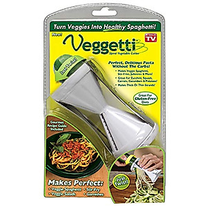 Veggetti Spiral Vegetable Slicer, Makes Veggie Pasta