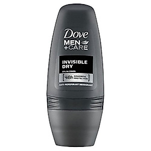 Dove Men + Care Antiperspirant Deodorant - Invisible Dry Roll-On (50ml) - Pack of 6