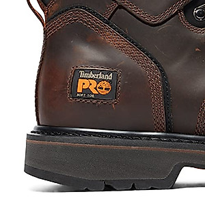 Timberland PRO Men's Pit Boss 6 Inch Soft Toe Industrial Work Boot, Brown, 11 Wide