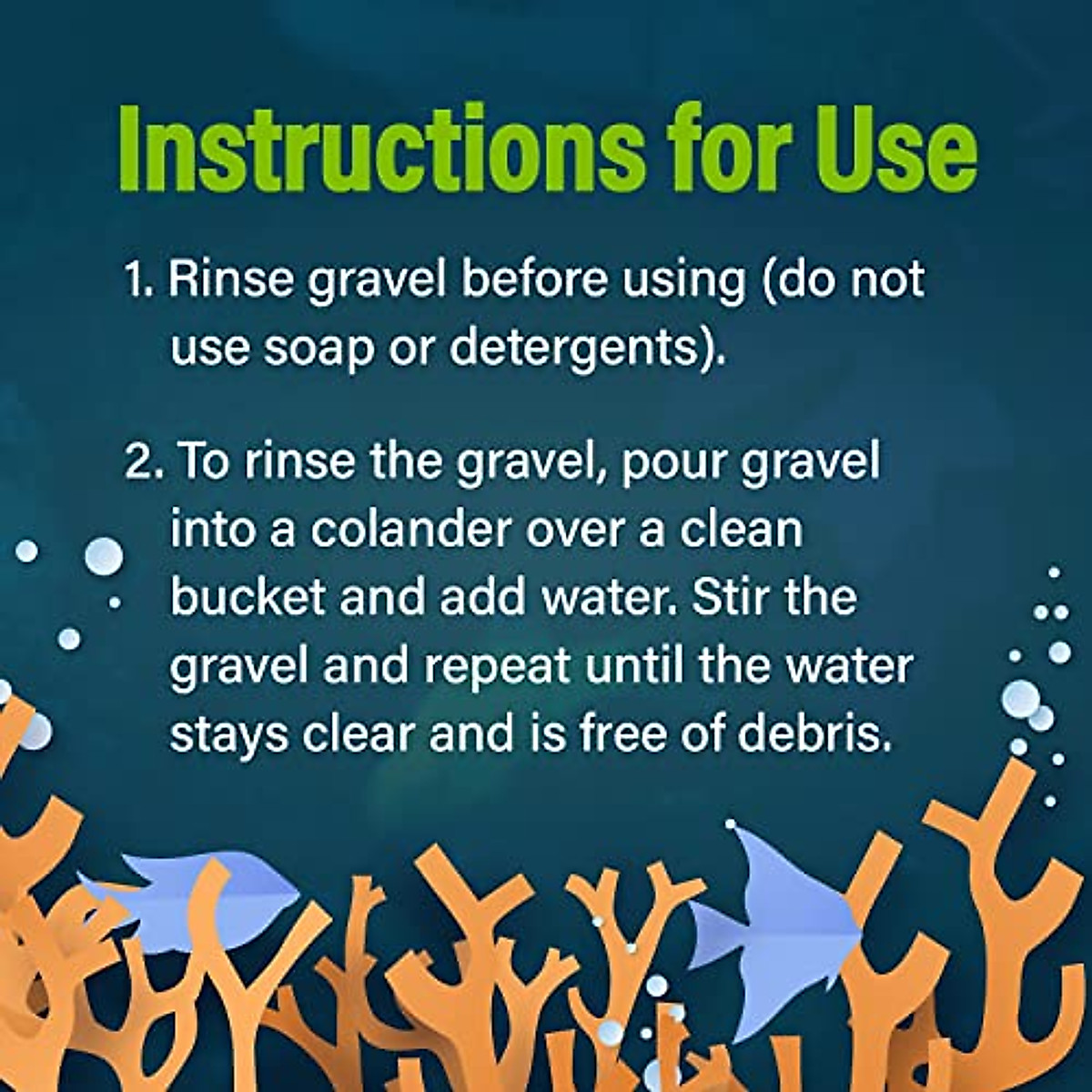 GloFish Aquarium Gravel, Fish Tank Gravel, Black With Fluorescent Accents, Compliments GloFish Tanks, 5 lb Bag