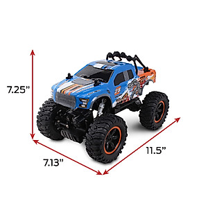 NKOK Mean Machine 4x4 Offroad Rock Crawler 2.4GHz 1/14 Scale R/C (RTR) Ford F-150 Raptor Multicolored