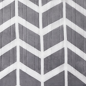 VENTIMI Electric Blanket Heated Throw, 50" x 60" Heated Blanket with 5 Heat Levels & 3 Hours Auto Off, Fast Heating Blankets with ETL & FCC Certification, Grey