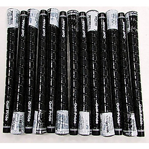 13 Golf Pride Tour Wrap 2G Midsize Black Grips - 18178