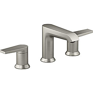 KOHLER 97093-4-BN Hint Widespread Faucet, Vibrant Brushed Nickel