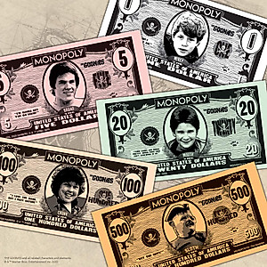 Monopoly® The Goonies | Based on The 80s Adventure Classic Film | Collectible Monopoly Game Featuring Familiar Locations and Iconic Moments