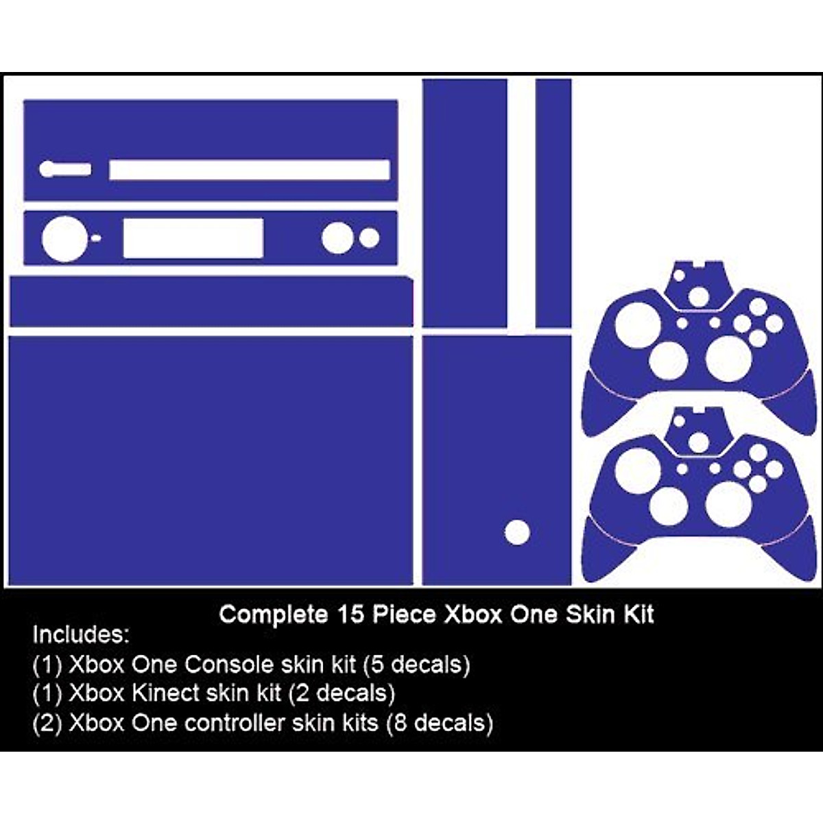 3D Carbon Fiber Burgundy - Air Release Vinyl Decal Mod Skin Kit by System Skins - Compatible with Microsoft Xbox One (XB1)