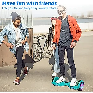 jolege Hoverboard, 6.5" Self Balancing Hoverboard Electric Scooter Hoverboard for Kids