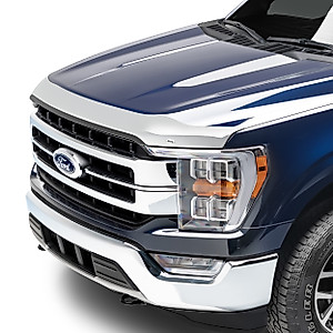 Auto Ventshade [AVS] Aeroskin Chrome Hood Protector | Low Profile, Chrome, 1 pc | 622012 | Fits 1997 - 2003 Ford F-150