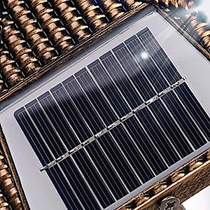 SPNEC Solar Lawn Lamp, Outdoor Waterproof Garden Lamp, Home Led Landscape Lamp, Bronze