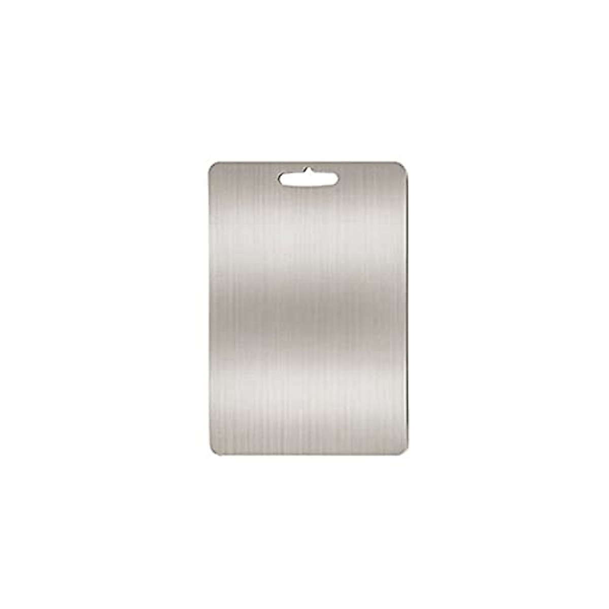 GULRUH Wood Cutting Boards for Kitchen, Stainless Steel Cutting Board Fruit Vegetable Meat Cutting Board Easy to Clean Cutting Board Practical Kitchen Tool Durable and Non-Greasy Kitchen Tool (Size :