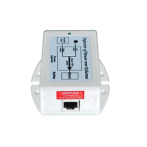 Tycon Systems TP-POE-18G 24W Gigabit POE Power Inserter - US Power Cord, 18V