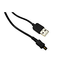 HQRP USB Charging Cable compatible with Nikon COOLPIX L100 L105 L110 L120 L310 L320 L330 L340 L810 L820 L830 L840 S830 B500 Digital Camera 25803 VEB-006-EA EH67 EH-67 AC Adapter Power Supply Cord