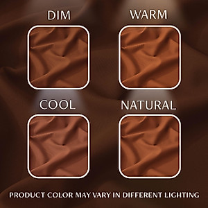 ALAZURIA Queen Size Duvet Cover - 3 Piece Bedding Set (1 Duvet Cover & 2 Pillow Shams) Soft Double Brushed Comforter Cover w/Zipper Closure & Corner Ties - No Comforter (90" X 90", Burnt Orange)