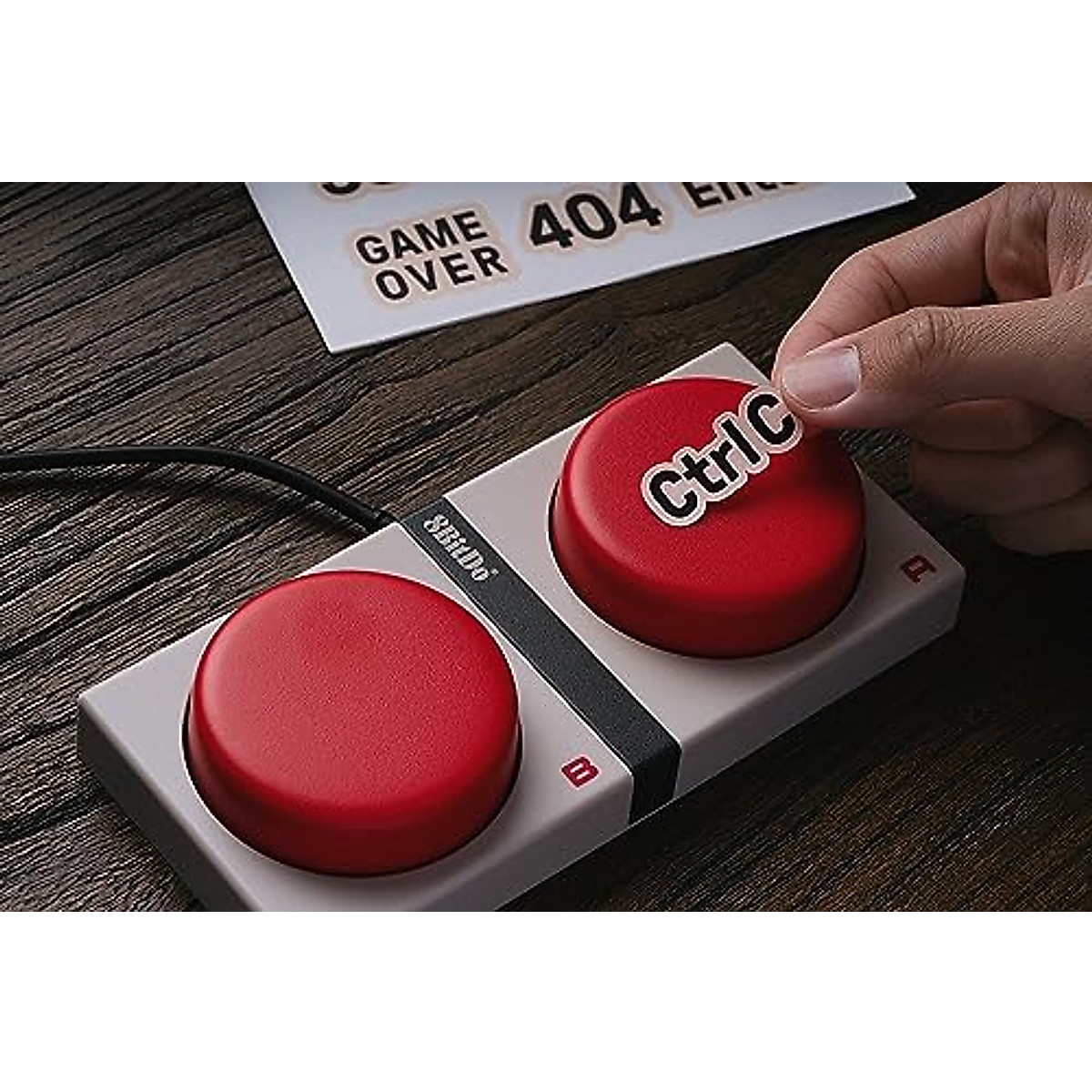 8Bitdo Retro Mechanical Keyboard, Bluetooth/2.4G/USB-C Hot Swappable Gaming Keyboard with 87 Keys, Dual Super Programmable Buttons for Windows and Android - N Edition
