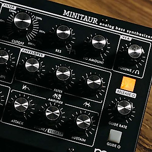 MOOG Minitaur - Analog Bass Synthesizer Module with Headphone Amp, 128 Presets, Software Editor