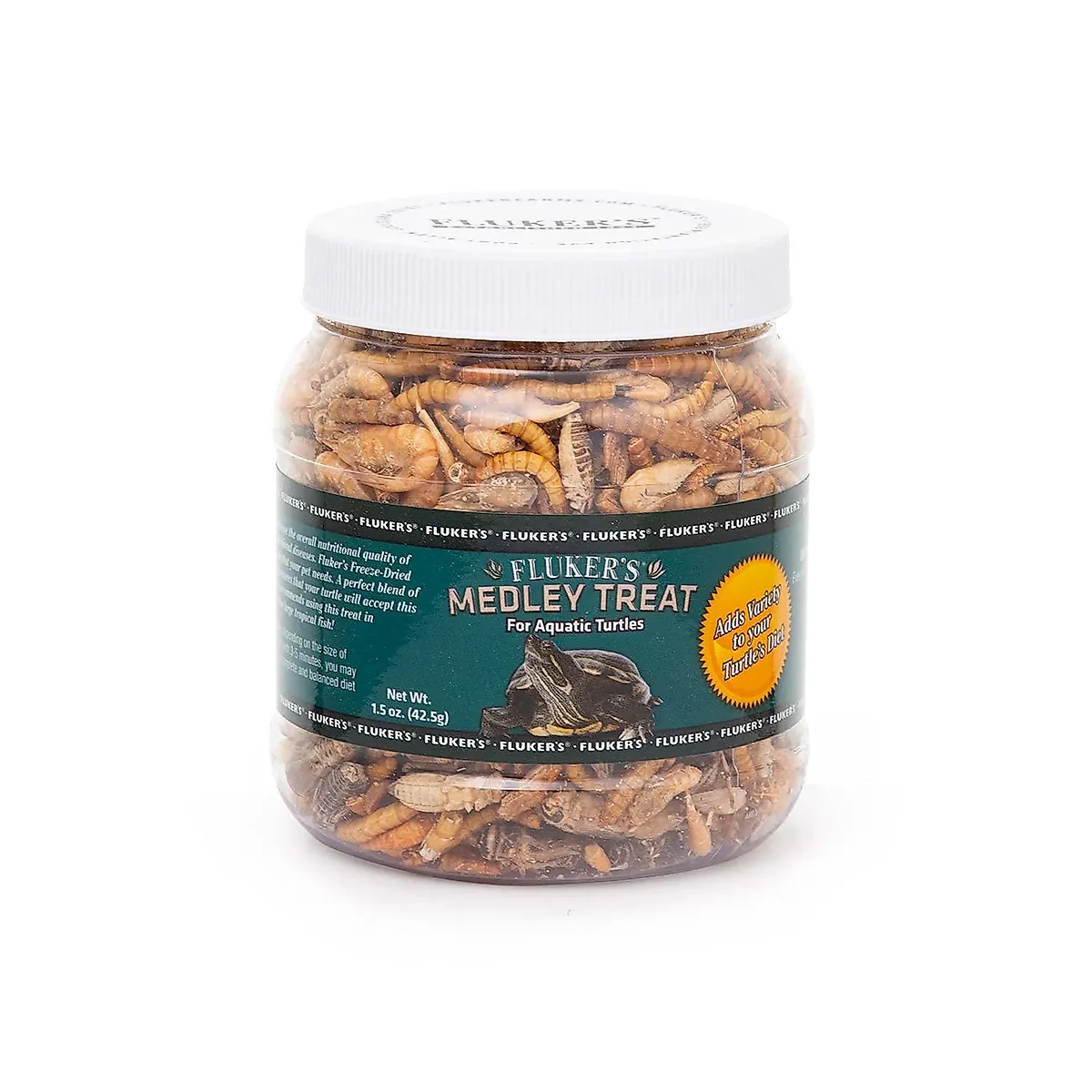 Tetra ReptoMin Floating Turtle Food and Fluker Labs Aquatic Turtle Treats