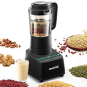 WantJoin 60 Oz Hot & Cold Countertop Cooking Blender, 24000RPM High-Speed Blender with 9 One Touch Programs, Soybean Milk Machine for Nut Butters,Soups,Shakes and Smoothies with 12H Delay Cook