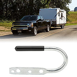 Longzhuo Trailer Coupler Handler Steel Lift Handle Coupling Connector Hand Handle for 2x2in 2x1/2in 2x3in Trailer Coupler