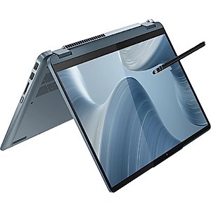 Lenovo Flex 7 Touch 2-in-1 Laptop in Stone Blue Intel (10-core) i7-1255U up to 4.7GHz 16GB DDR4 512GB SSD WiFi + BT 14in 2.2K Backlit Keyboard HDMI W11 Pen iSlik (Flex7 - Renewed)