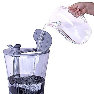 Air Innovations Ultrasonic Quiet 1.6 Gallon Cool Mist Digital Humidifier with 5 Mist Settings for Living Room and Other Spaces, Platinum