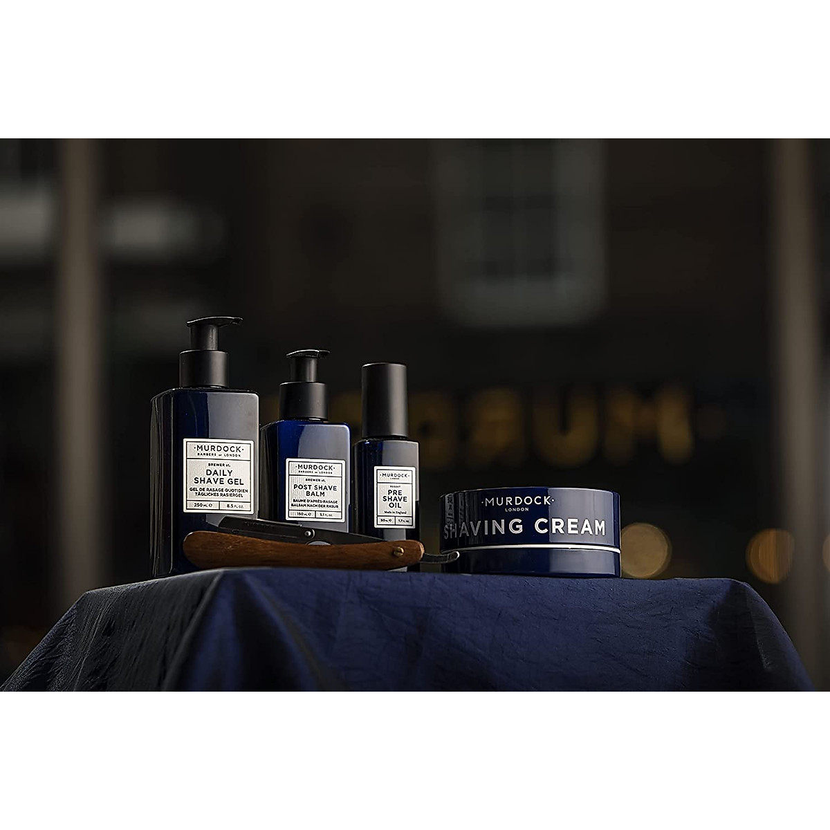 Murdock London Pre Shave Oil | 100% Natural Oils Soften and Prep Beard for Smooth Shave | Made in England | 1.7 oz