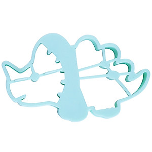 Pancake and Egg Molds - Dinosaur - 4 Pack, Reusable Silicone Pan Cake Non Stick Shaper Cooking Rings, FDA Food Grade, Dishwasher Safe, Fun Easter Breakfast for Kids or Adults, DIY Accessory