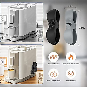 Appliance Sliders for Kitchen Appliances, 16PCS Self-Adhesive Small Magic Appliance Slider with Cord Organizer Storage for Countertop Coffee Maker (16PCS Small Appliance Sliders)