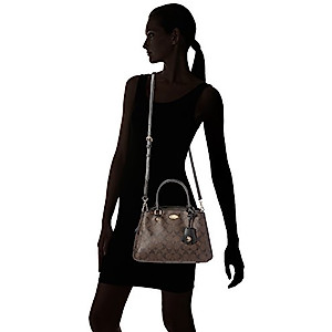 Coach Margo Carryall and Crossbody handbag (Brown Black)