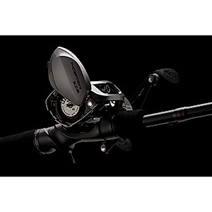 13 FISHING - Inception Slide Baitcast Reel - 8.1:1 Gear Ratio - Left Hand Retrieve (Fresh+Salt) - INSLD2-8.1-LH, Gray