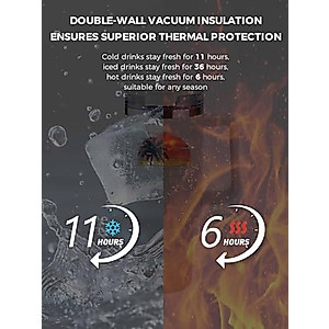 40 ounce insulated cup with handle, double-layer vacuum stainless steel material, equipped with straw, can keep warm or maintain cold drinks Dusk Sunset Palm Trees Sunset Bright pink