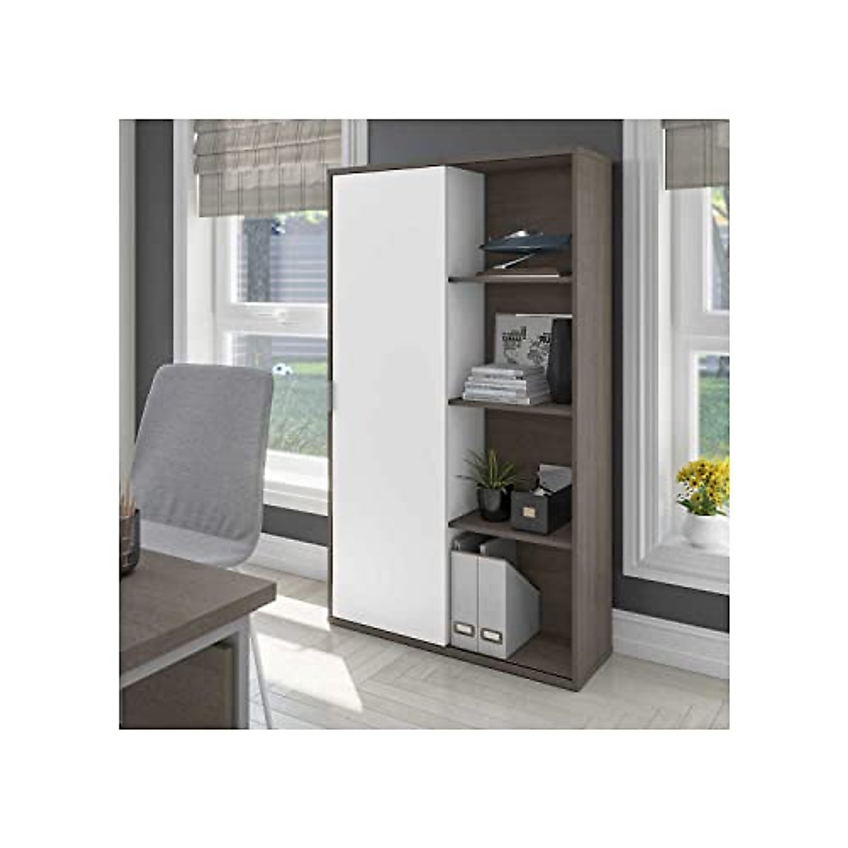 Bestar Storage Cabinet with 8 Cubbies