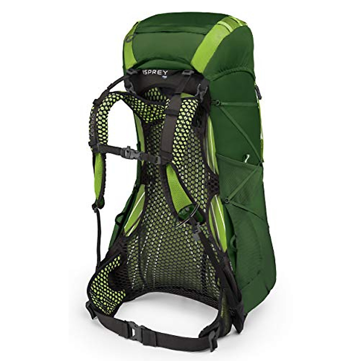 Osprey Exos 38 Men's Backpacking Backpack, Tunnel Green, Large