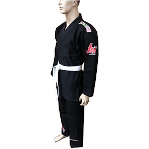 Woldorf USA BJJ GI for Men IBJJF Kimono BJJ Jiujitsu GIS Preshrunk Fabric & Free Belt. Fighting Uniform, Training Uniforms, Ultra Light Weight Uniforms