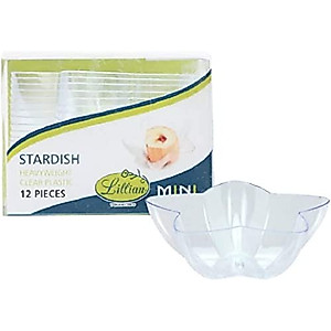 Lillian Tablesettings Mini Stardish - 3 Oz - Clear, 12 Pcs